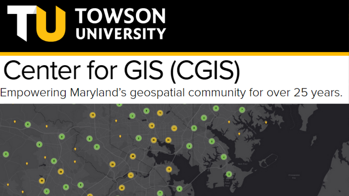 Maptime Baltimore | Towson University Center for GIS Meetup